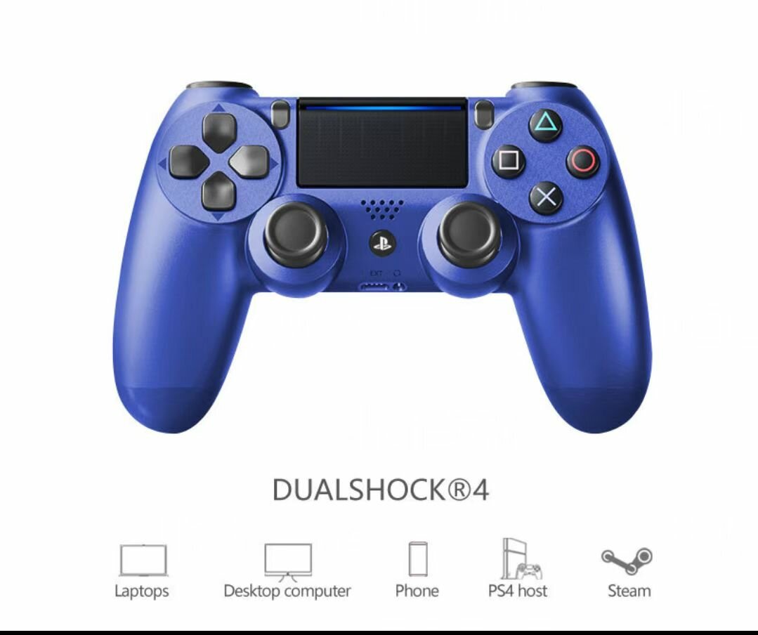 Джойстик / геймпад беспроводной для PS, компьютера, телефона, ПК. Bluetooth