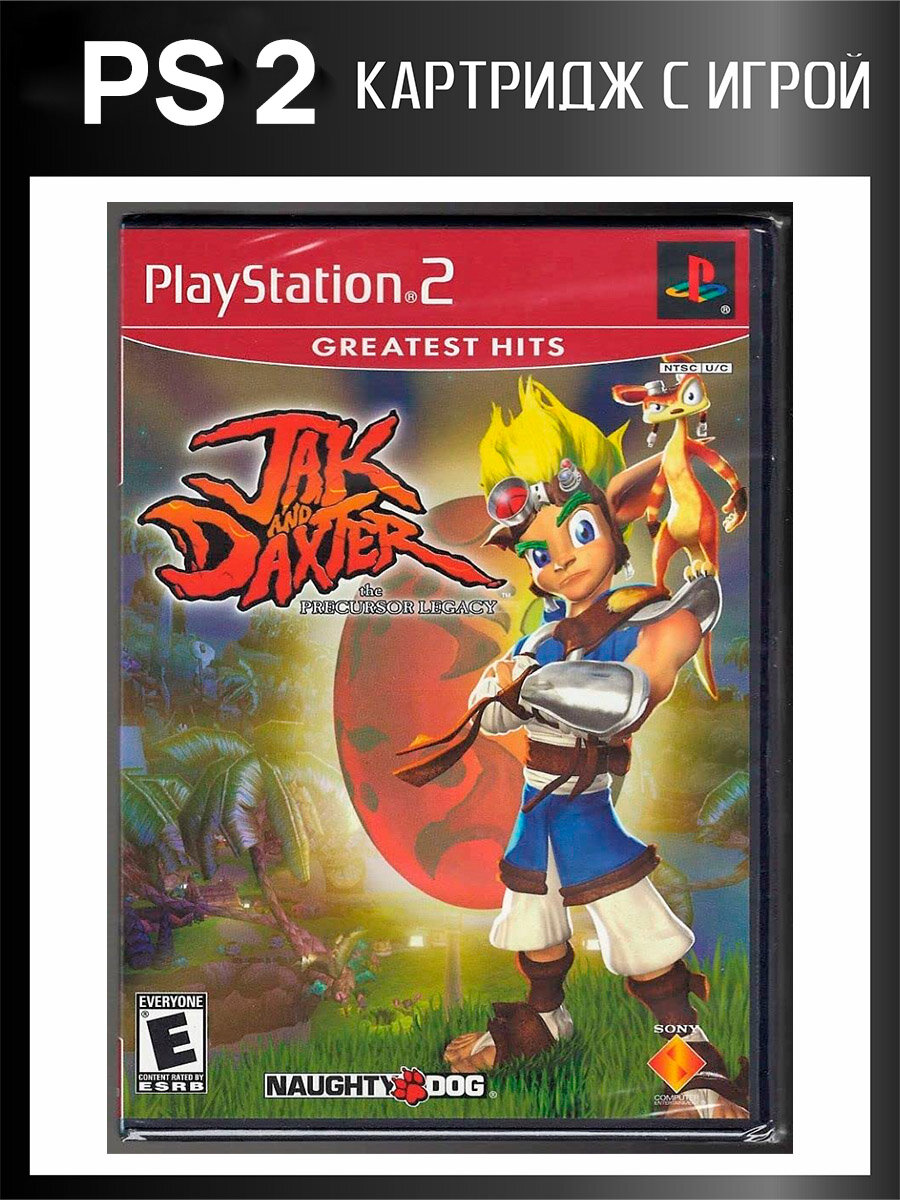 PS2 Jak Daxter The Precursor Legacy (английская версия).
