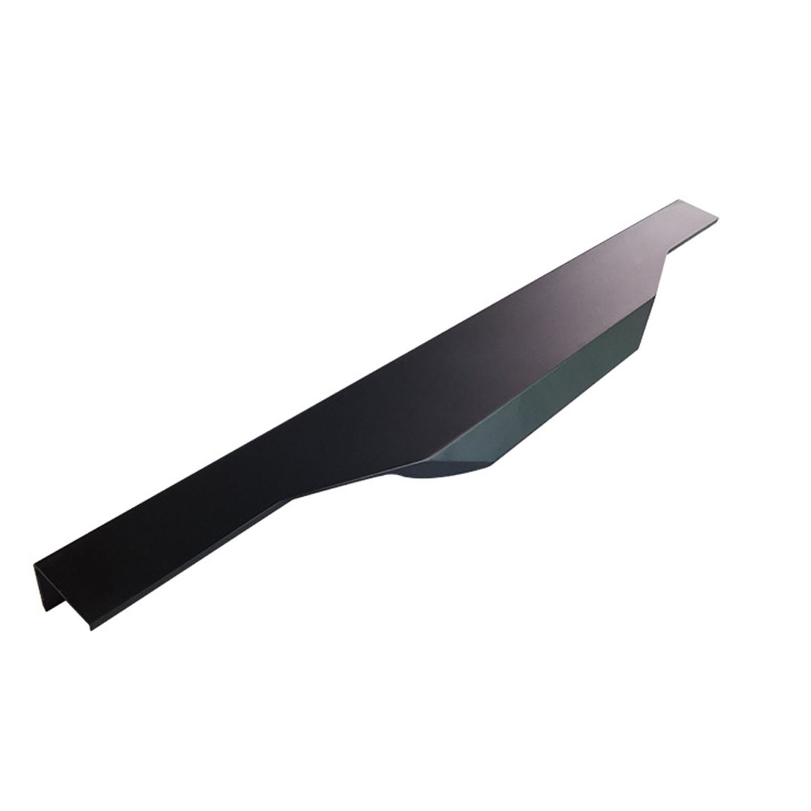 Скрытые ящики Шкаф Из Алюминиевого Сплава С Длинной Ручкой Тянет Мебель Для Кухни Спальни Фурнитура Без Перфорации Черный / Золотой