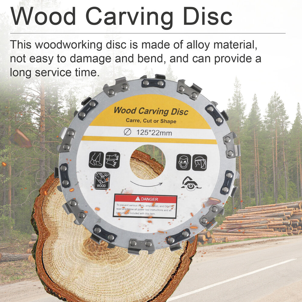 Дисковая пила для угловой шлифовальной машины 125 мм.