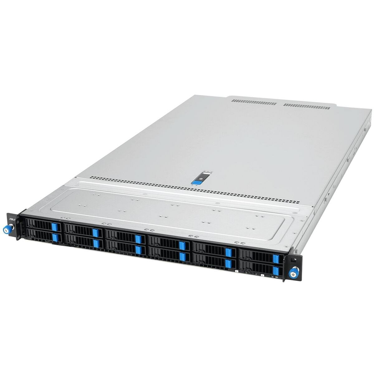 ASUS 1U RS700-E12-RS12U <90SF03S1-M00160> (LGA4710, 3xPCI-E, 12xHS NVMe, noLAN, 32DDR5,2000W HS)