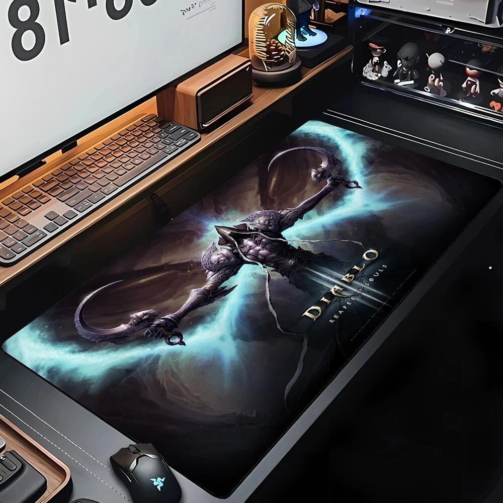Большой игровой коврик для мыши XXL D-Диабло 3, новый компьютерный коврик для мыши HD, коврики для офисного стола, коврик для клавиатуры, мягкий коврик для ноутбука, коврик для мыши