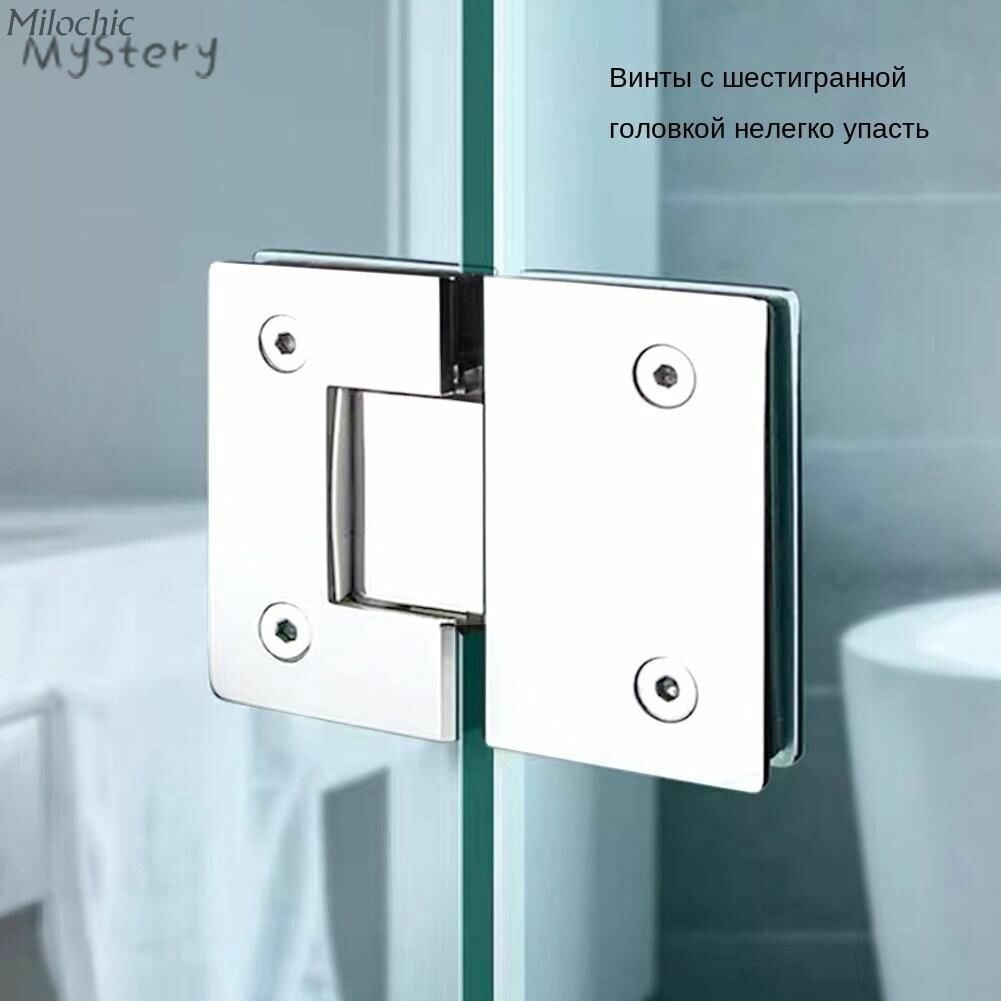 Петля для стеклянной двери