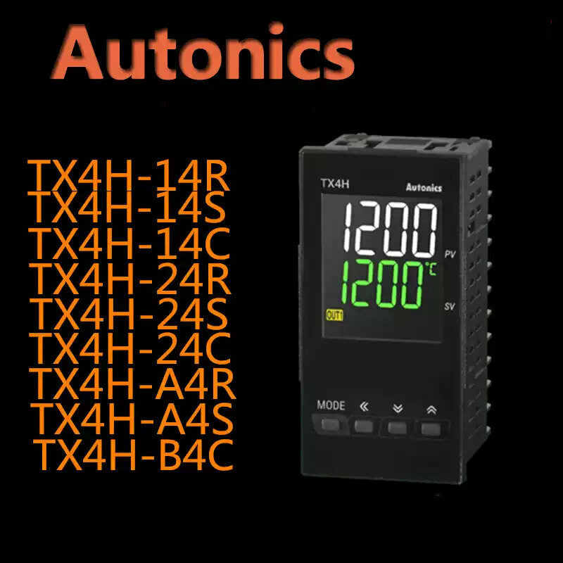Autonics Программируемый цифровой регулятор температуры (PID/ON-OFF) TX4H-24R, TX4H-24S, TX4H-24C
