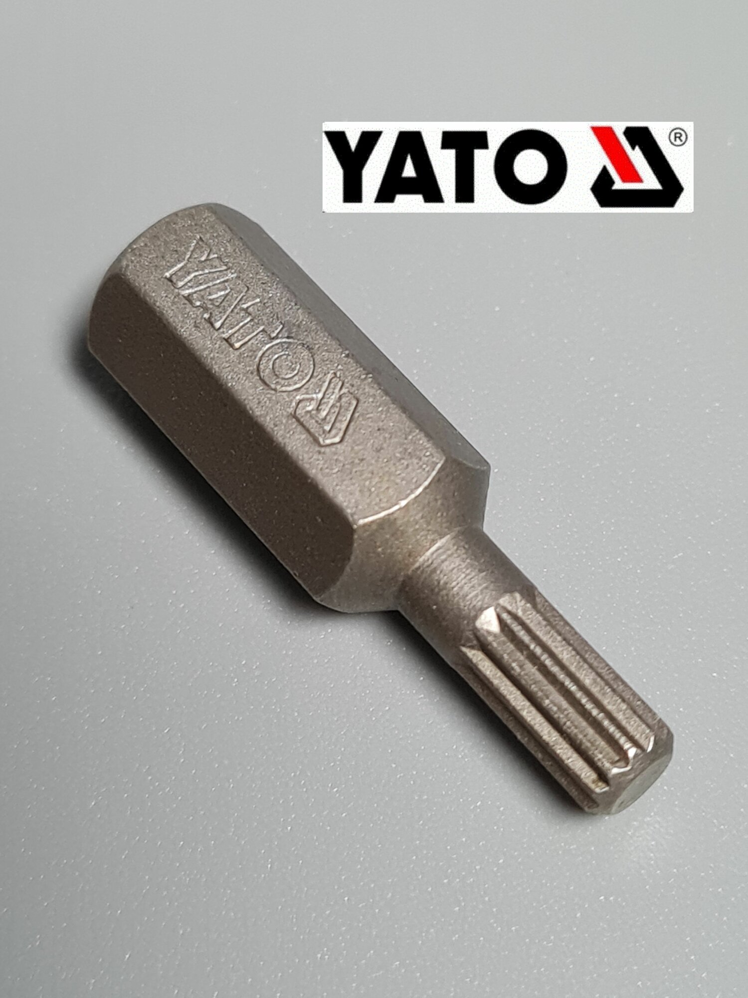 Бита ударная SPLINE M5 8х30 мм AISI S2 Тайвань YATO 7929-12