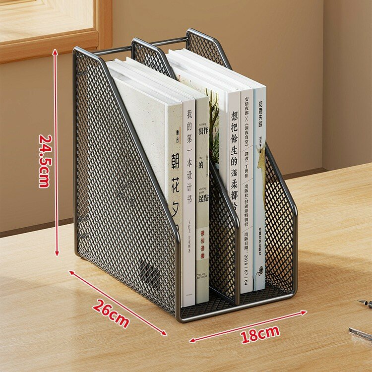 Офисный стол, стеллаж для хранения, книжная полка, настольный книжный держатель, металлическая папка для документов, рамка для документов в офисе