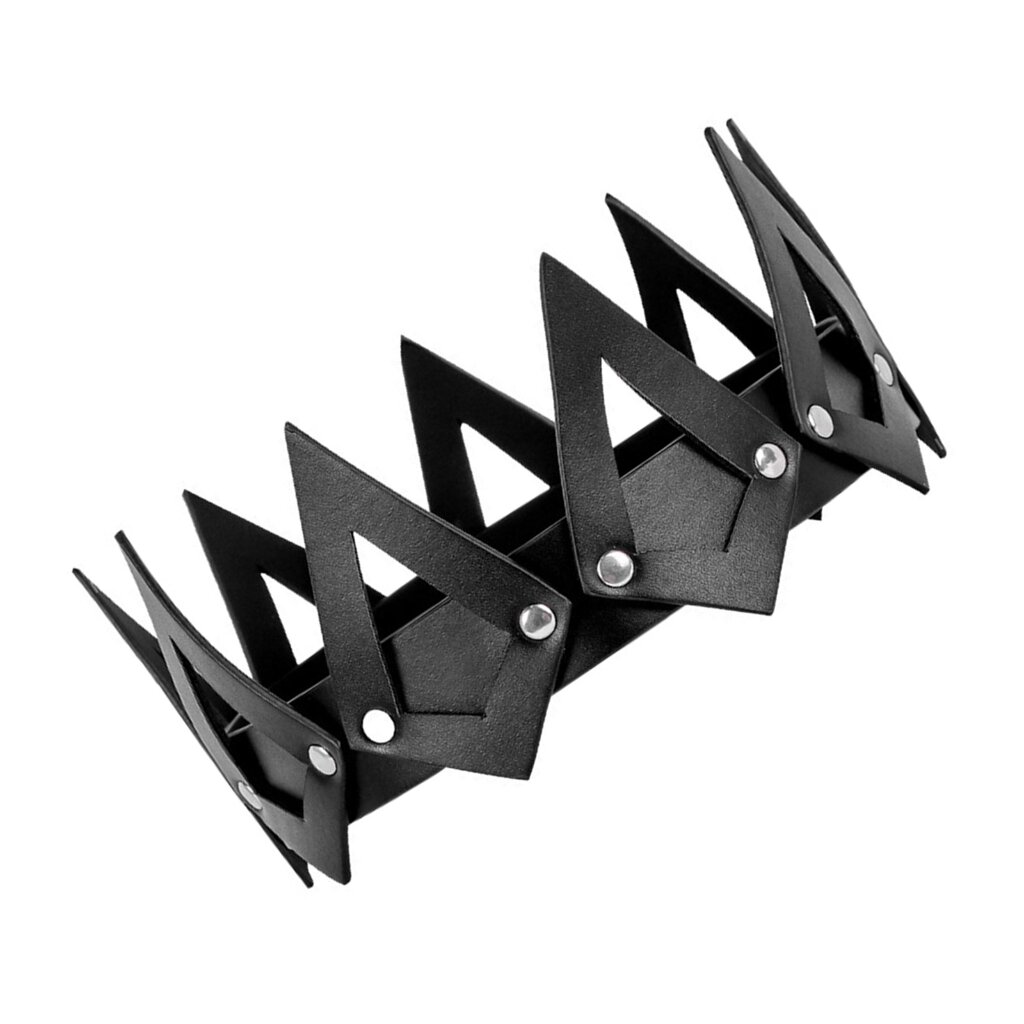 Кожаный ободок для волос с королевской короной, легкий головной убор, удобный аксессуар для волос для мероприятий и повседневного ношения