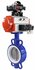 Затвор DN.ru WCB-316L-PTFE Ду40 Ру16, с пн. приводом DA-083 и пн. распред. PND2-...