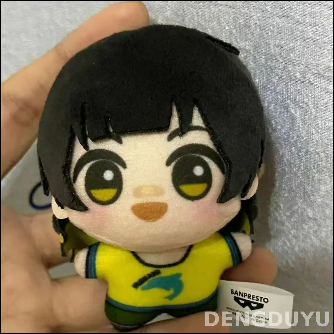 Игрушка антистресс мягкая Синяя тюрьма: Блю Лок Мэгуру Батыра ; Blue Lock Meguru Bachira мягкие игрушки аниме 10cm