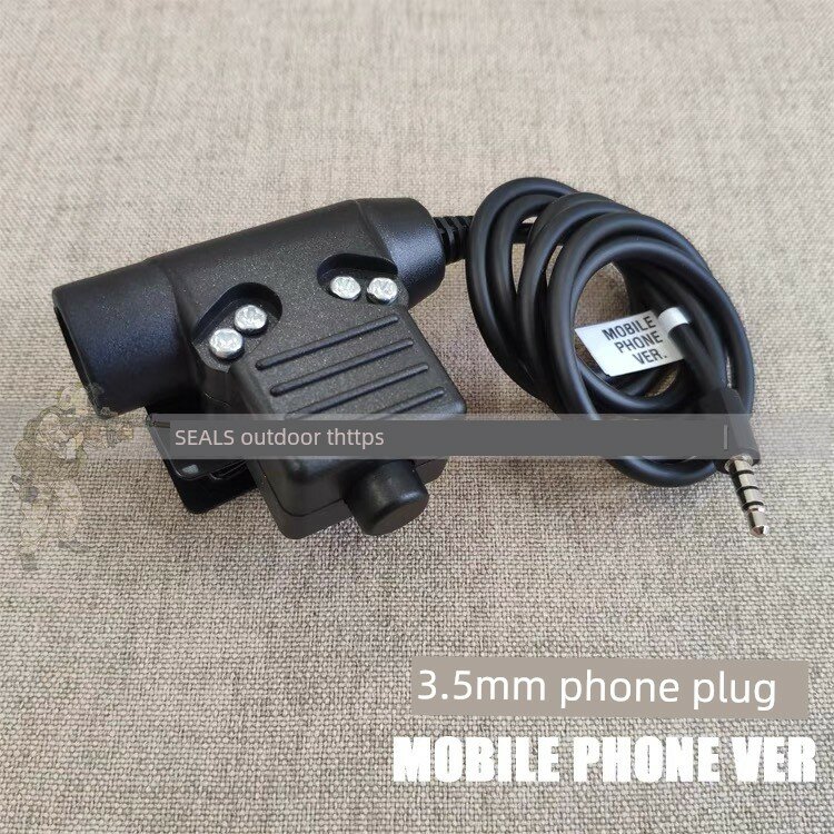 Тактическая гарнитура Elementary Military Edition, односторонняя тактическая гарнитура M 88m Qi FAST, гарнитура для