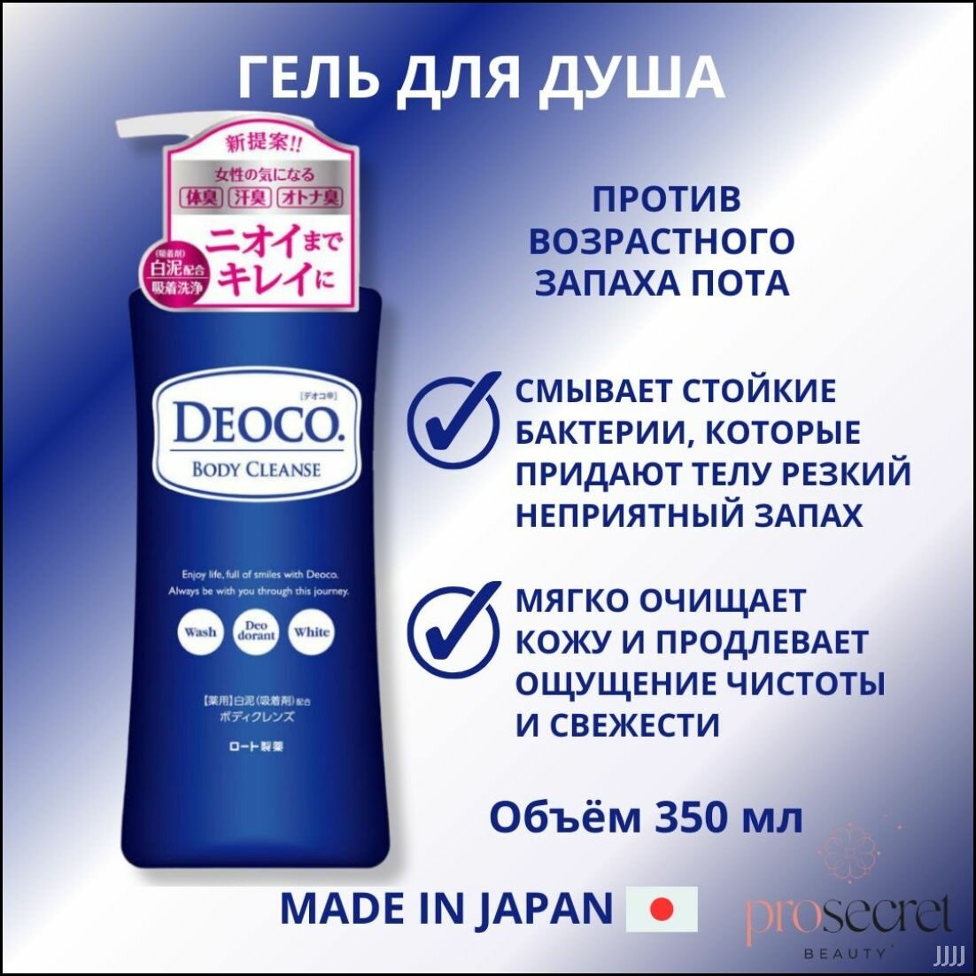 Эксклюзивный гель душа