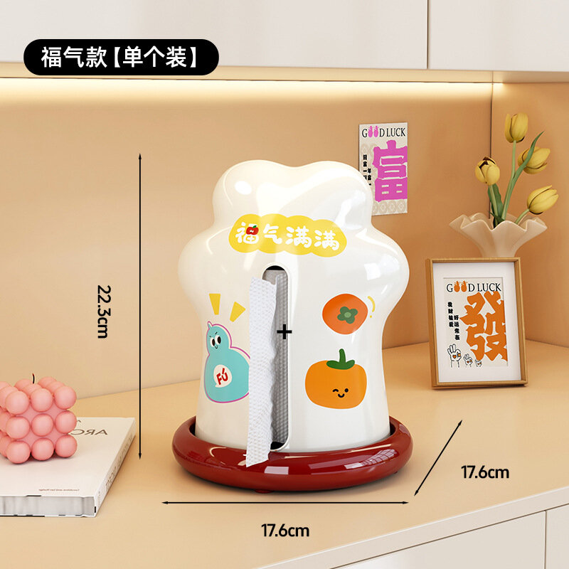 Креативная коробка для хранения салфеток, милая, высококачественная, настольная, для прихожей, коробка для салфеток в гостиной, на кофейном столике, коробка для салфеток в виде кошачьей лапки