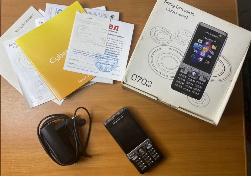 Оригинальный Б/У Retro Mania дарит ностальгию, Sony Ericsson C702