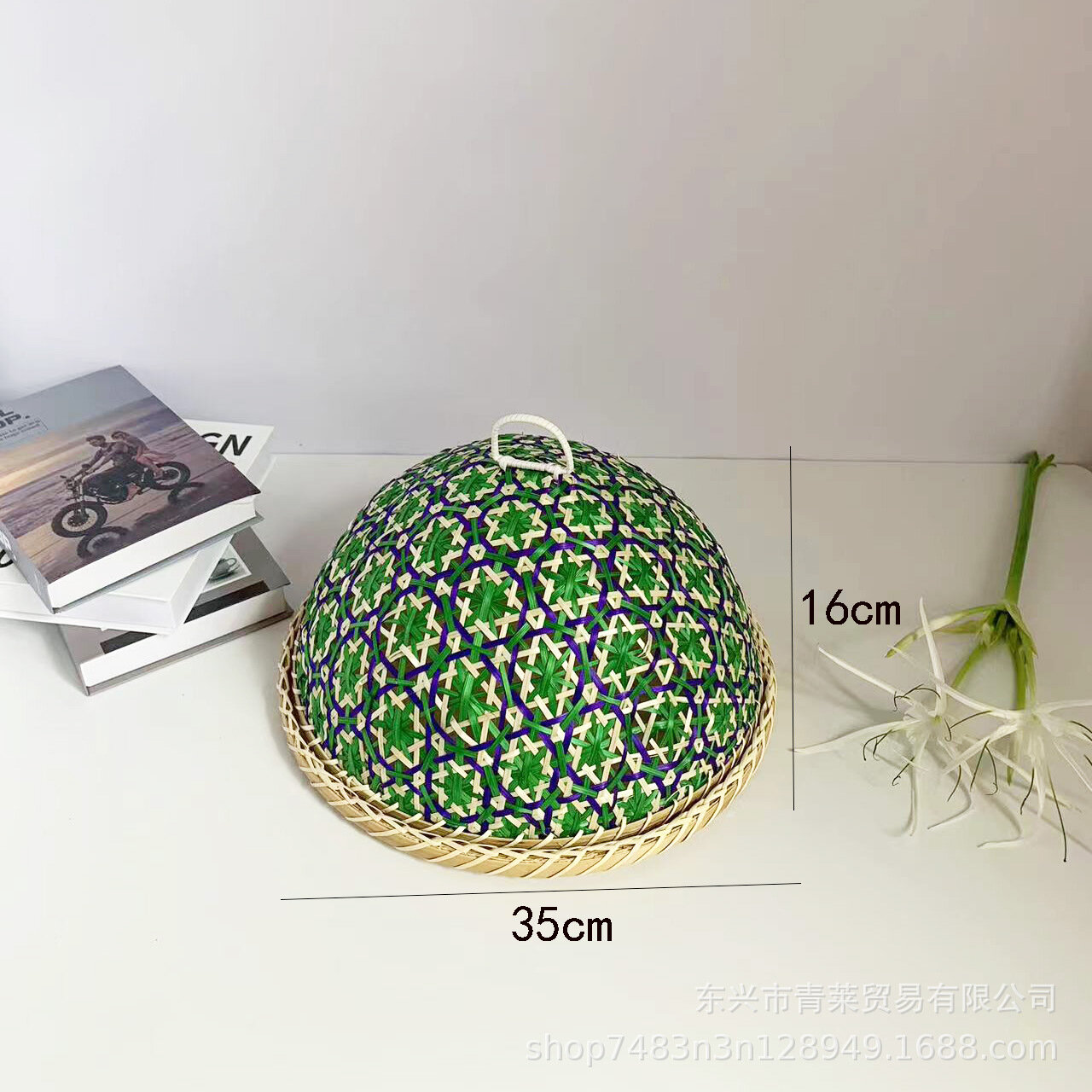 Вьетнамская бамбуковая плетеная домашняя модная креативная крышка для пароварки, крышка для блюд, защита от пыли и клещей для обеденного стола