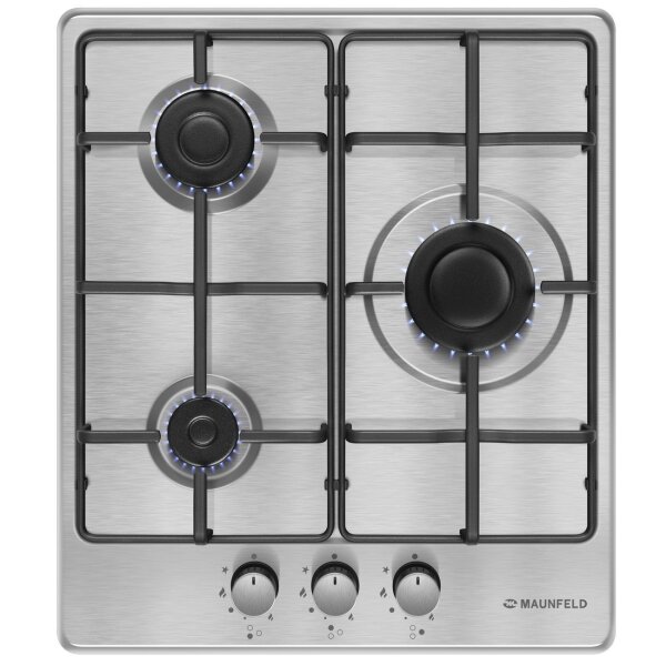 Встраиваемая газовая панель независимая Maunfeld EGHS.43.3STS-ES/G