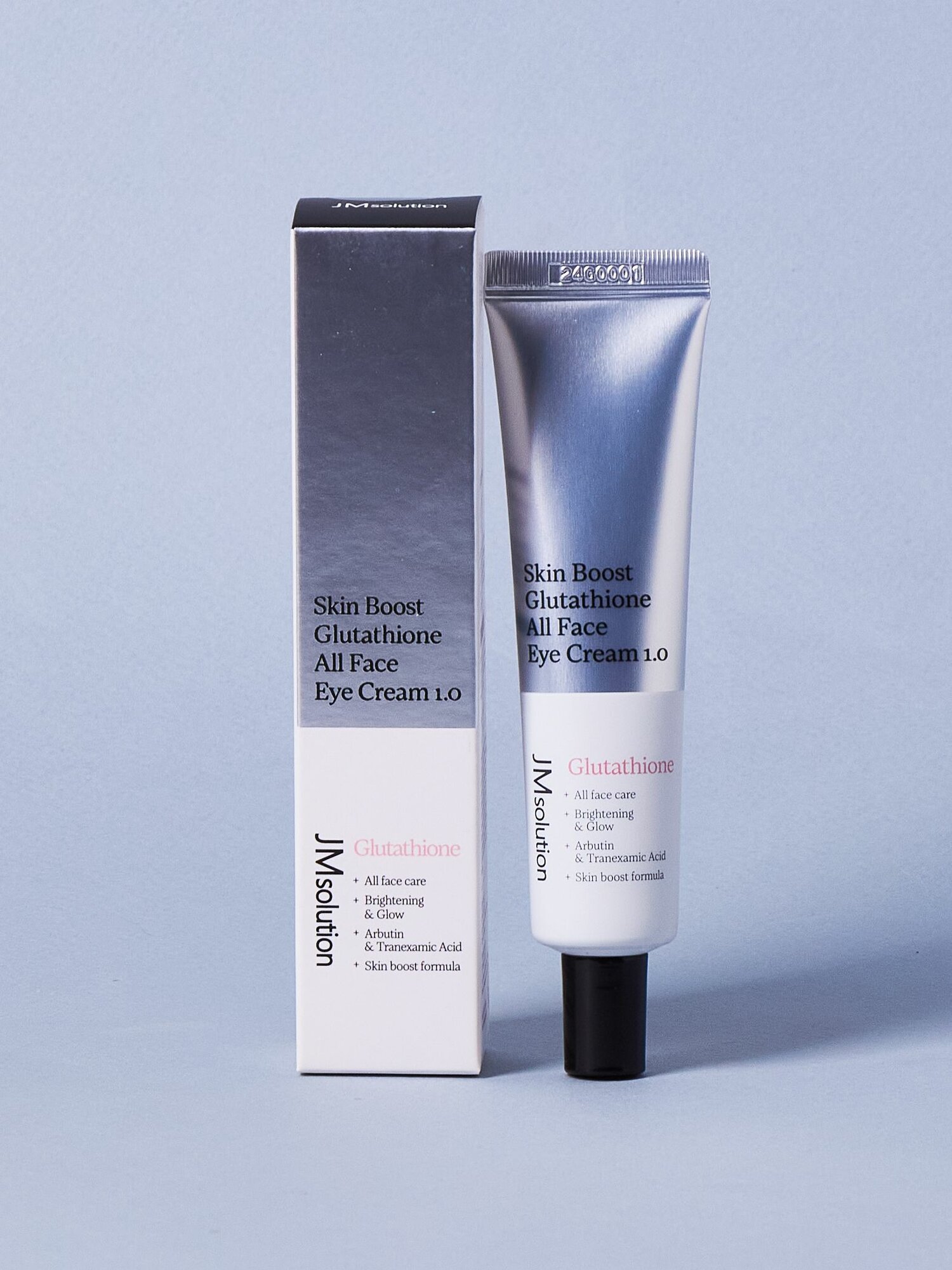 JMsolution Увлажняющий крем для лица век с глутатионом 30мл Skin Boost Glutathione All Face Eye Cream 1.0