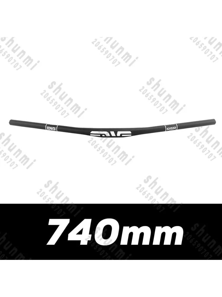 ENVE Карбоновый Руль MTB С 9-градусным Зажимом 31,8 mm Белый Метка, Длина 580 600 620 640 660 680 700 720 740 760 780мм Матовый