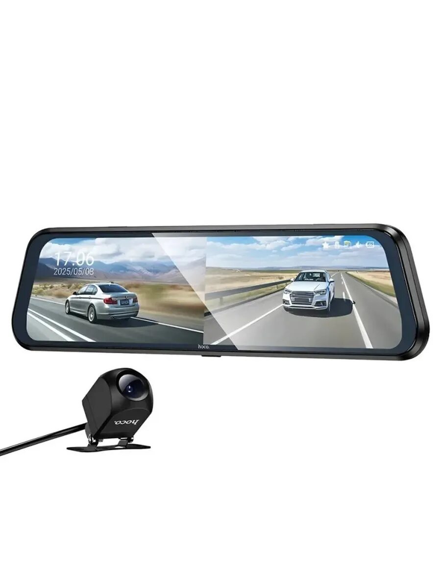 Многофункциональный видеорегистратор с двумя камерами