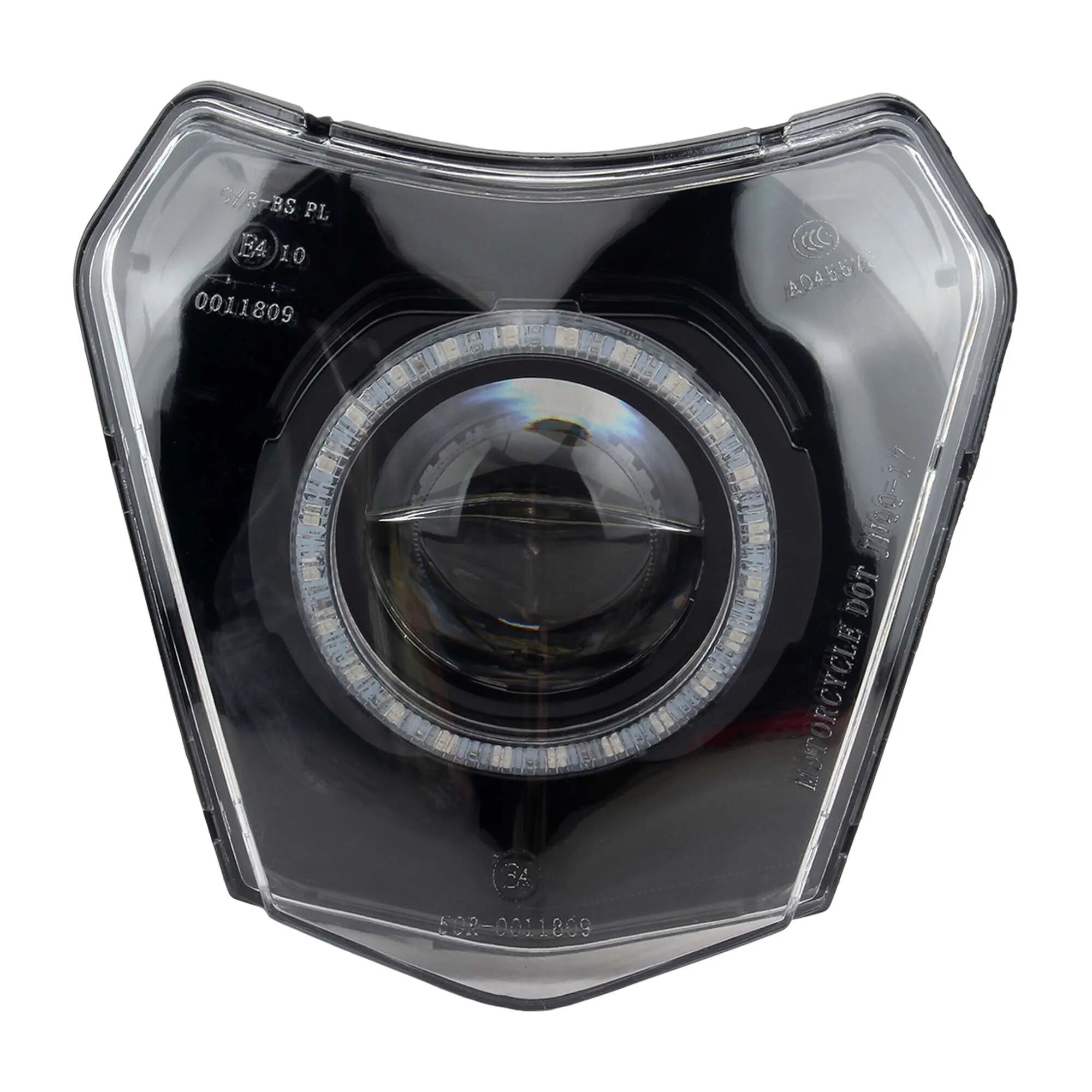 Эндуро Мотокросс Ангельские Глаза Фара Приложение Управление RGB Фара Для KTM EXC SX XC XCW EXCF 125-500 Модифицированный Головной Свет Мотоцикла