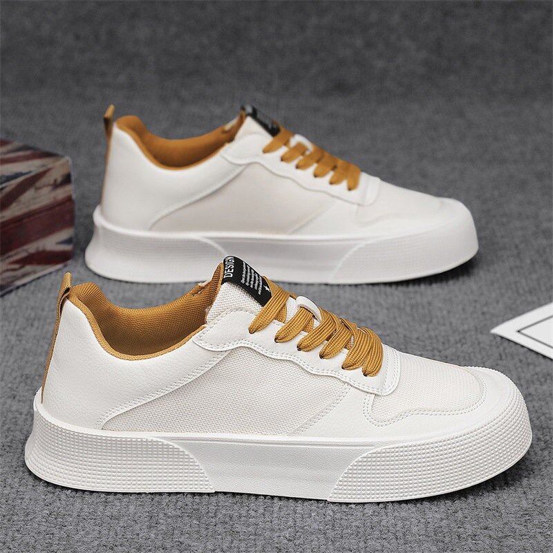 JYL Мужские ботинки Для зимних прогулок Теплые Анольные Кожа+плюш/white card color