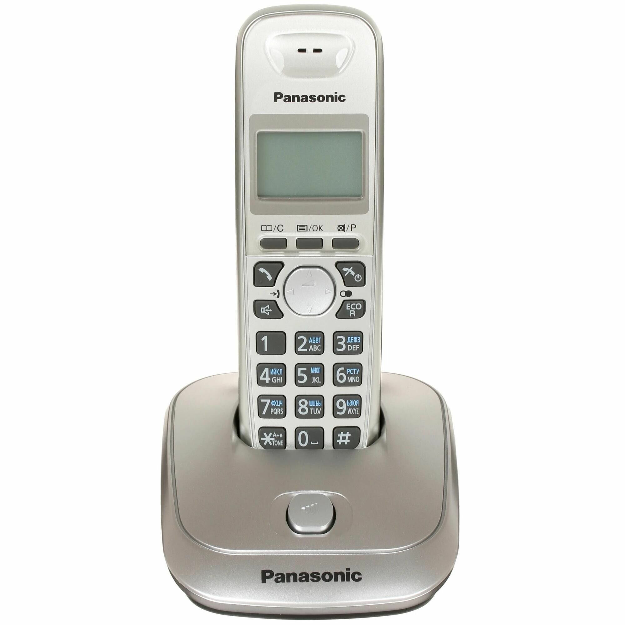 Panasonic Телефон KX - TG2511RUN платиновый