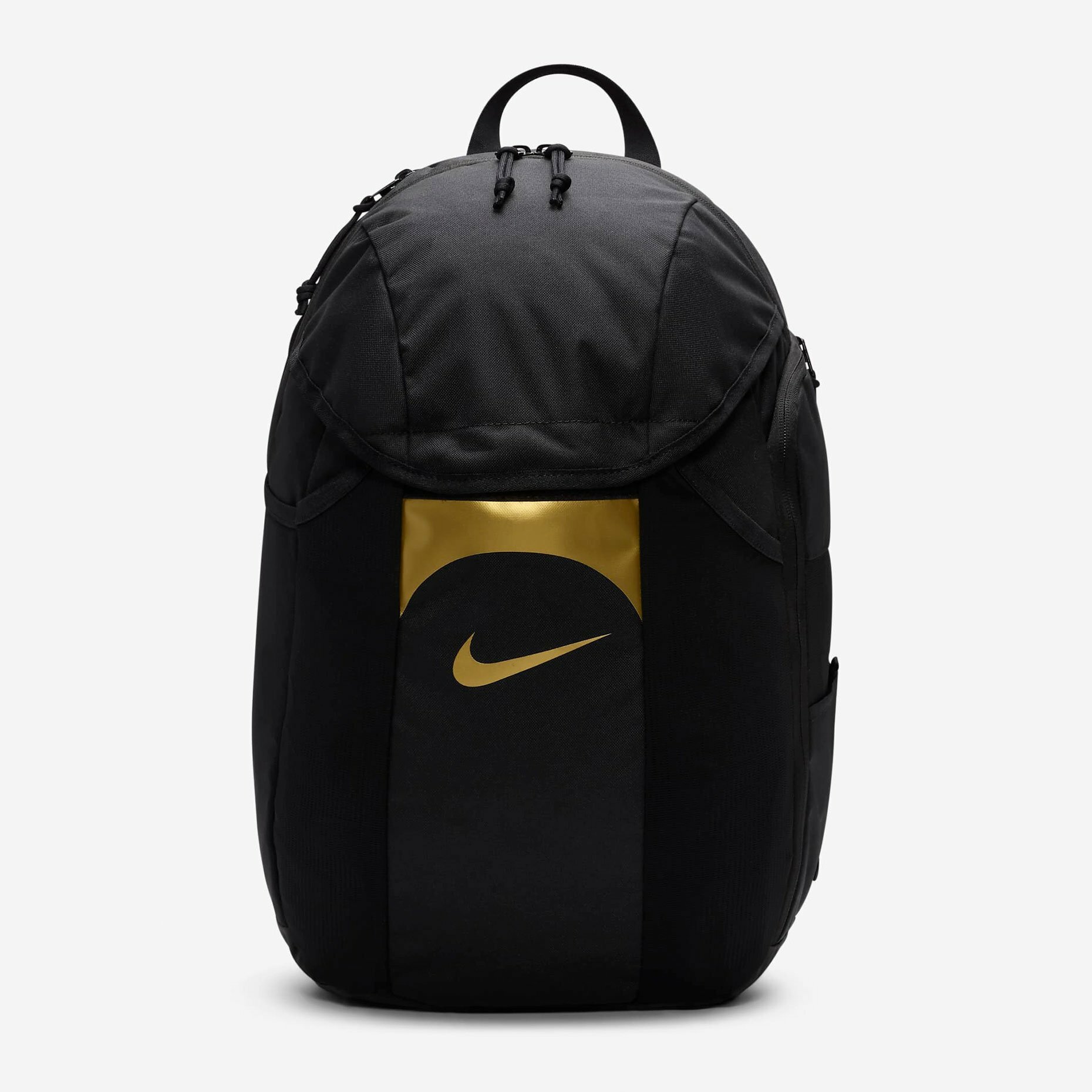 Рюкзак оригинальный Nike Academy Team 2.3 Backpack (One size), черно-золотой