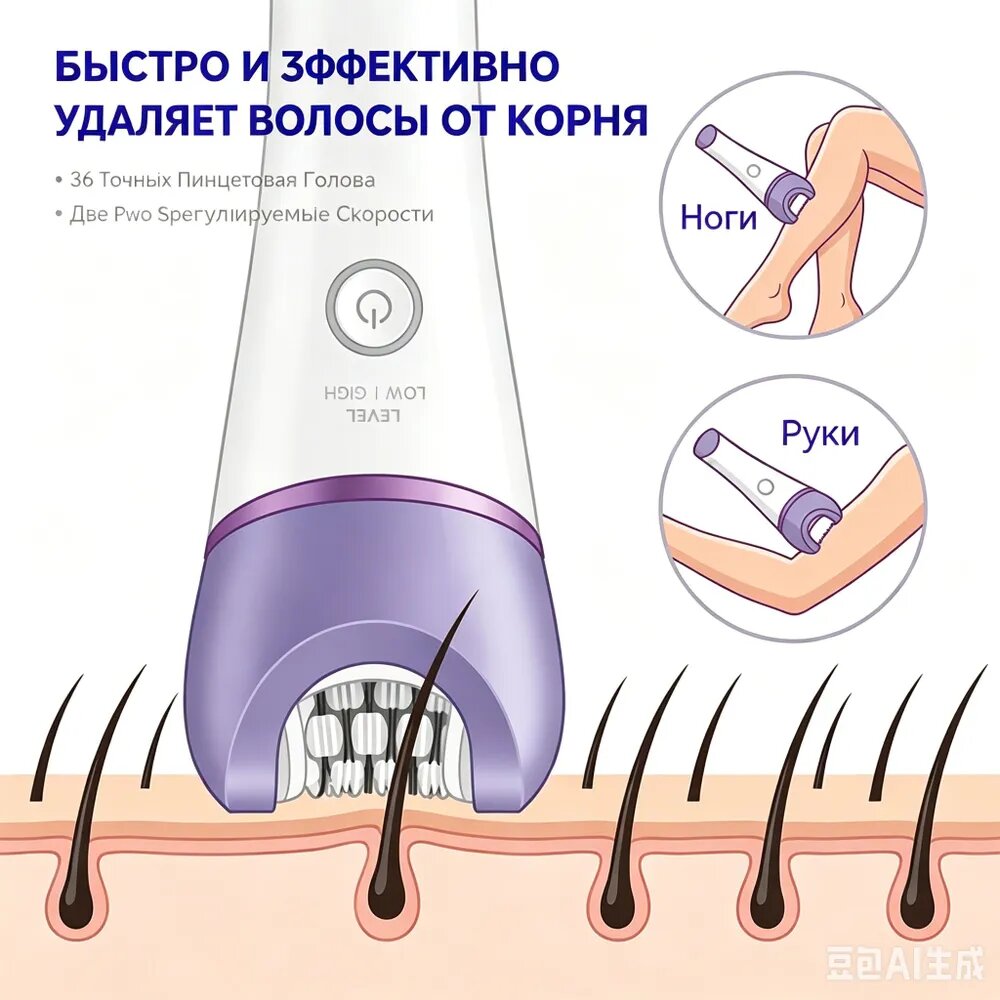 UTRUST Эпилятор 019c93d75b817dbfb90eeab57e38cfe2 — фото 1