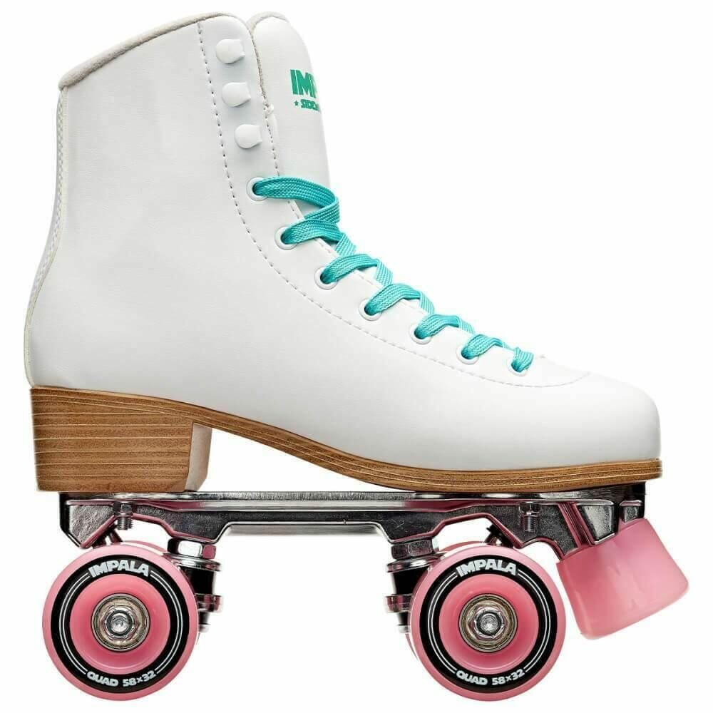 DECATHLON Ролики IMPALA Quad Skate, белый, 36