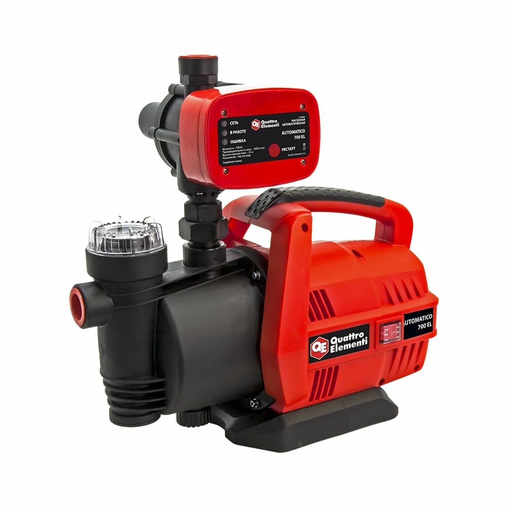 Насосная станция для чистой воды QUATTRO ELEMENTI Automatico 700 EL