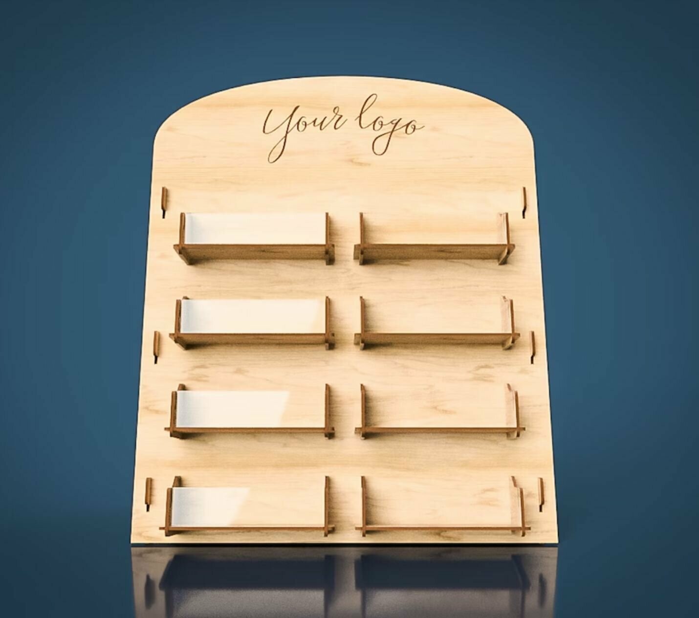 Витрина настольная для товара, выставочный стенд, полка для ярмарки, стеллаж, лесенка горка