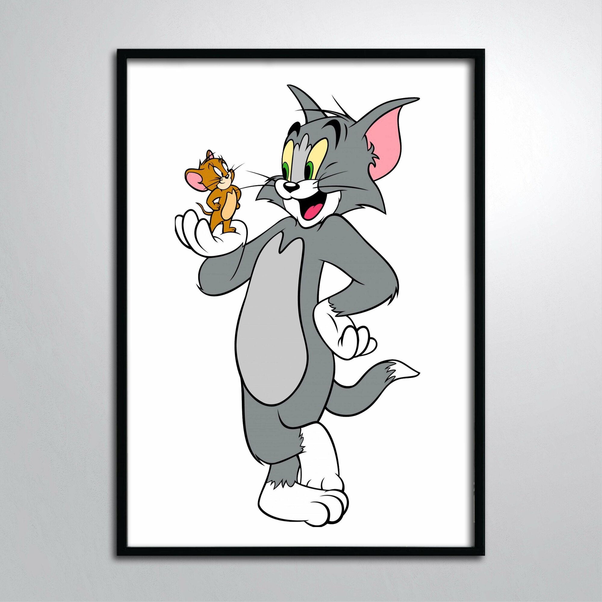 Постер в раме/Том и Джерри Дружба Tom and Jerry