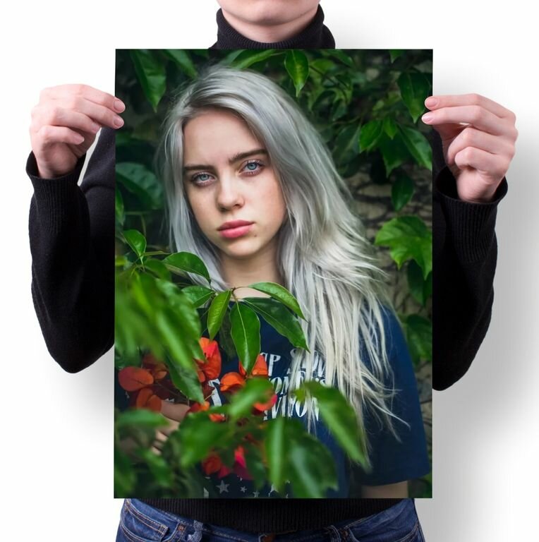 Плакат Билли Айлиш, Billie Eilish №9, А3