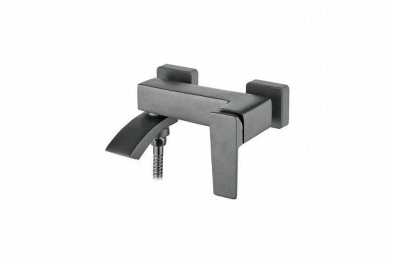 Смеситель для ванны, графит Поверхностьматовая