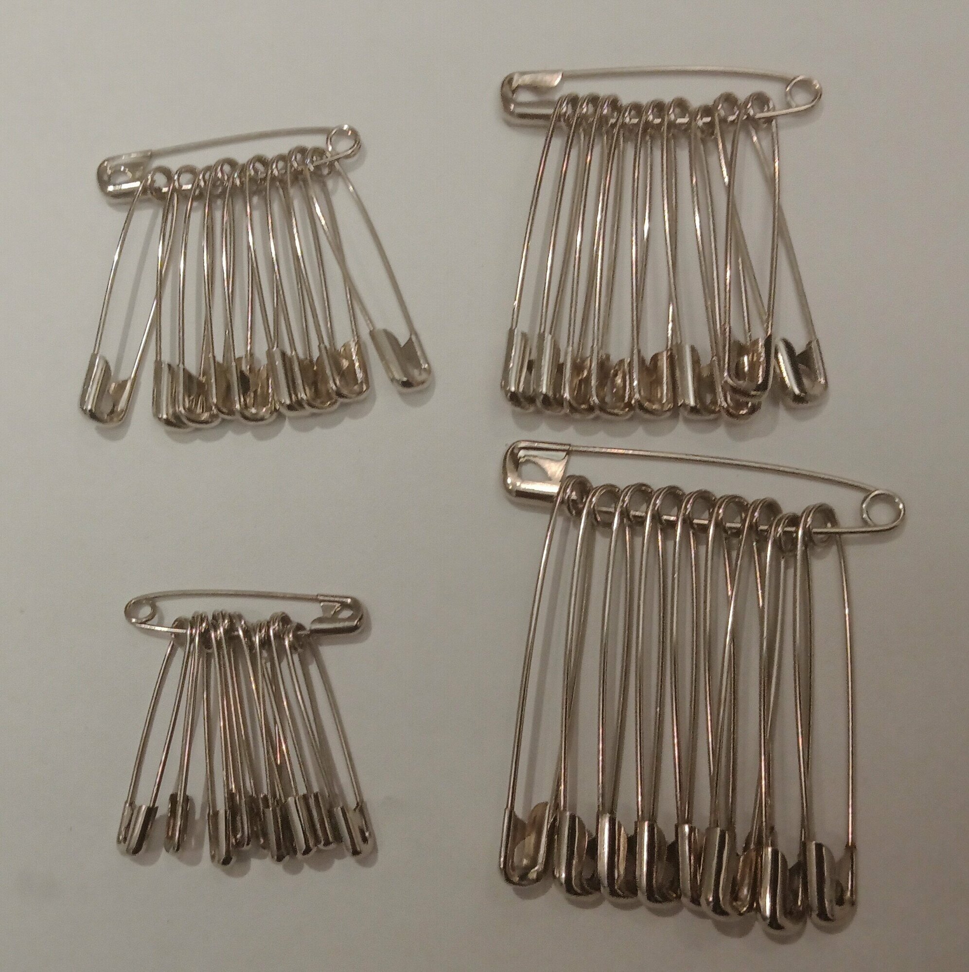 Набор булавок, 40 шт, 5,5см, 4,5см, 3,5см, 3,3см