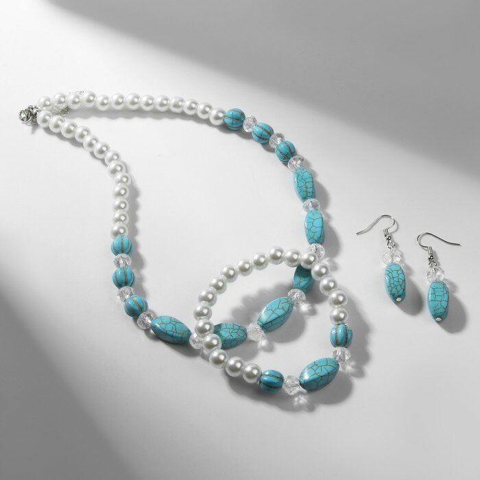 Комплект бижутерии Queen Fair, стекло