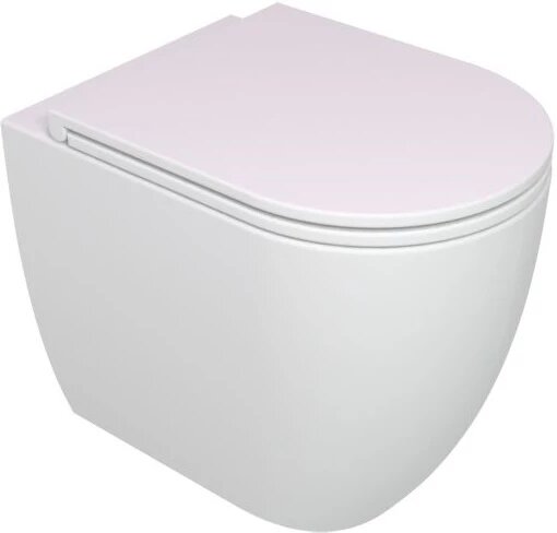 Приставной безободковый унитаз GSG Like LKWC01000P