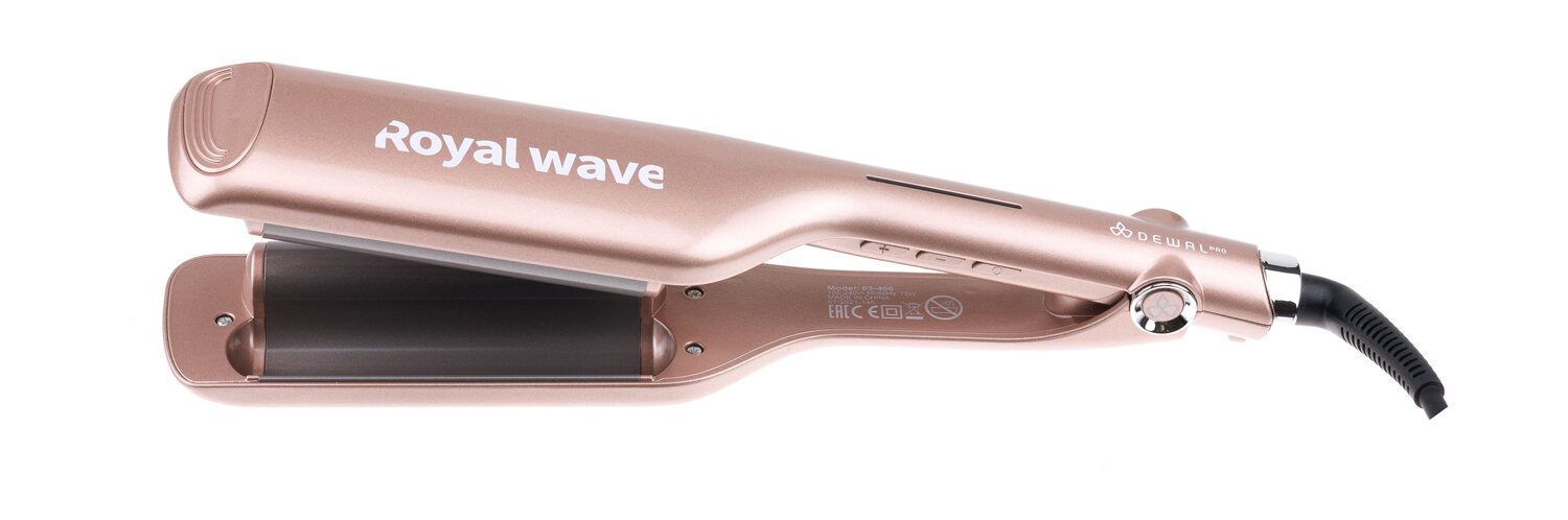 Щипцы DEWAL Pro 03-406 Royal Wave, rose gold