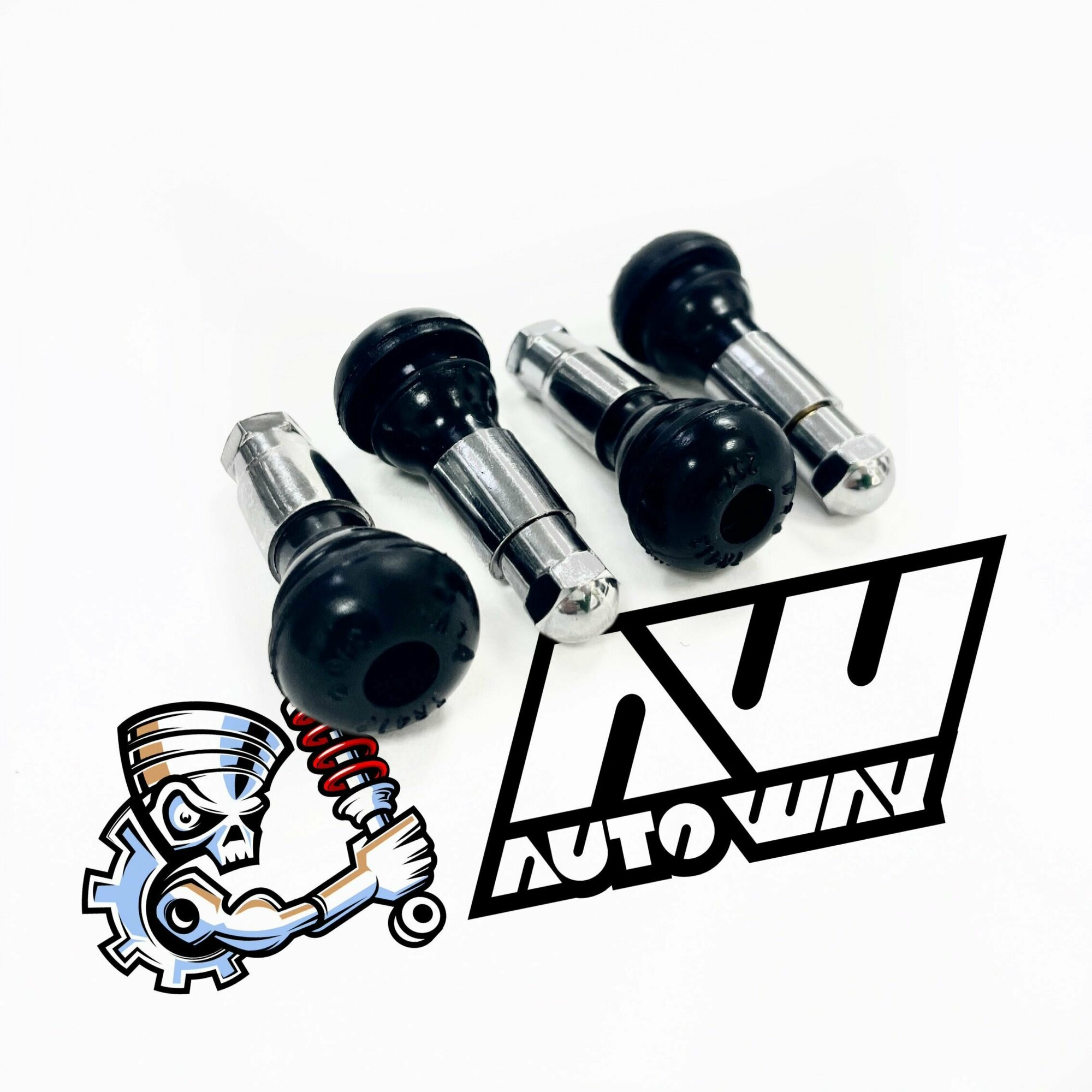 Ниппеля колесные резиновые (4 шт)