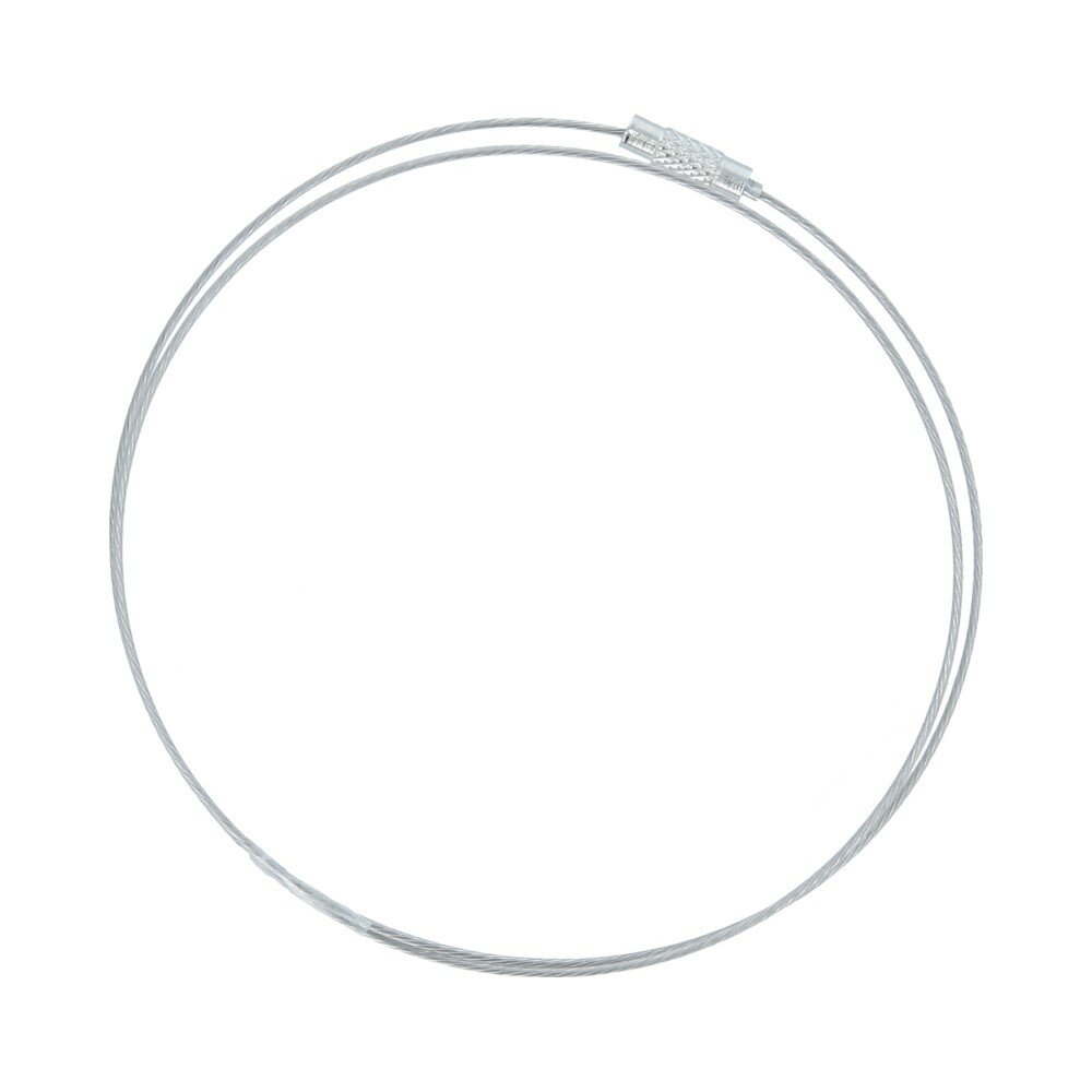 "Zlatka" Основание для колье KS-050 50 см №01 под серебро