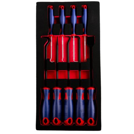 SpecX A01620 Набор инструментов для демонтажа сальников, колец и остатков герметика в ложементе EVA, 9 пр.