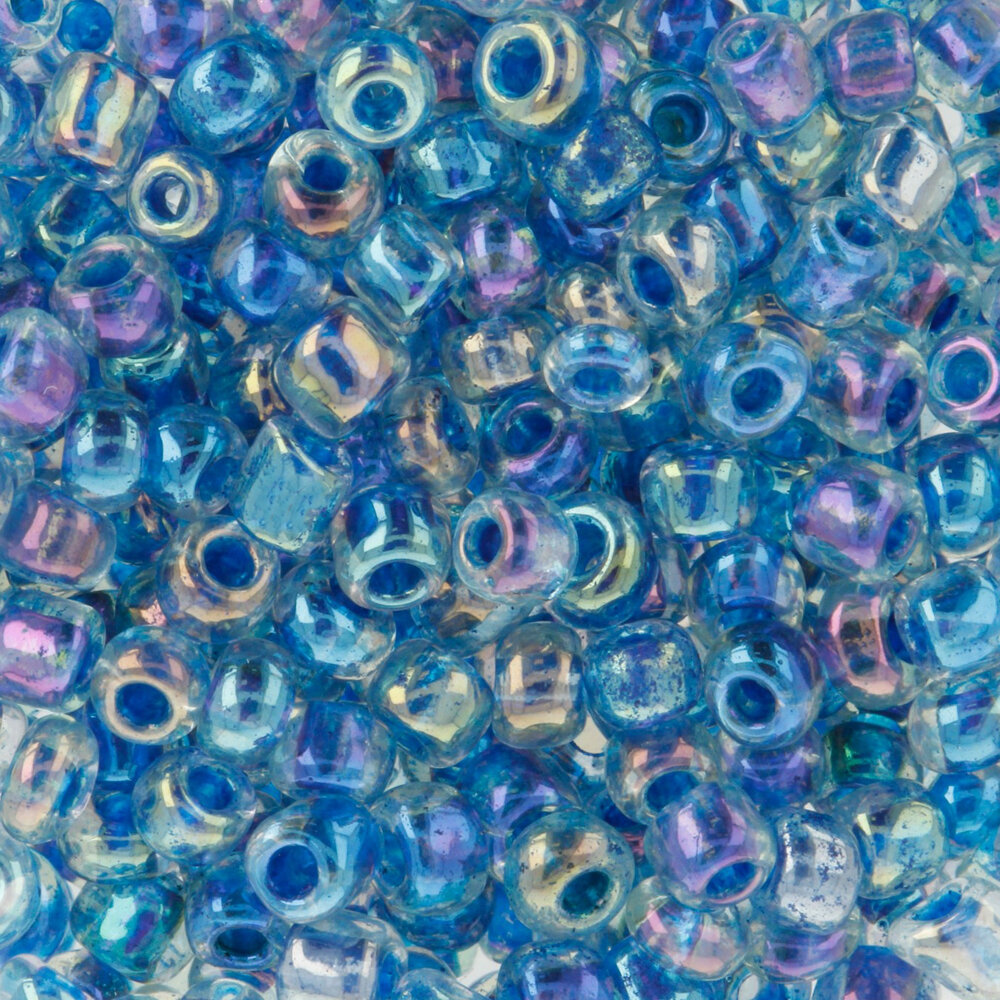 Бисер "Zlatka" круглый GR 08/0 10 г №0217 синий