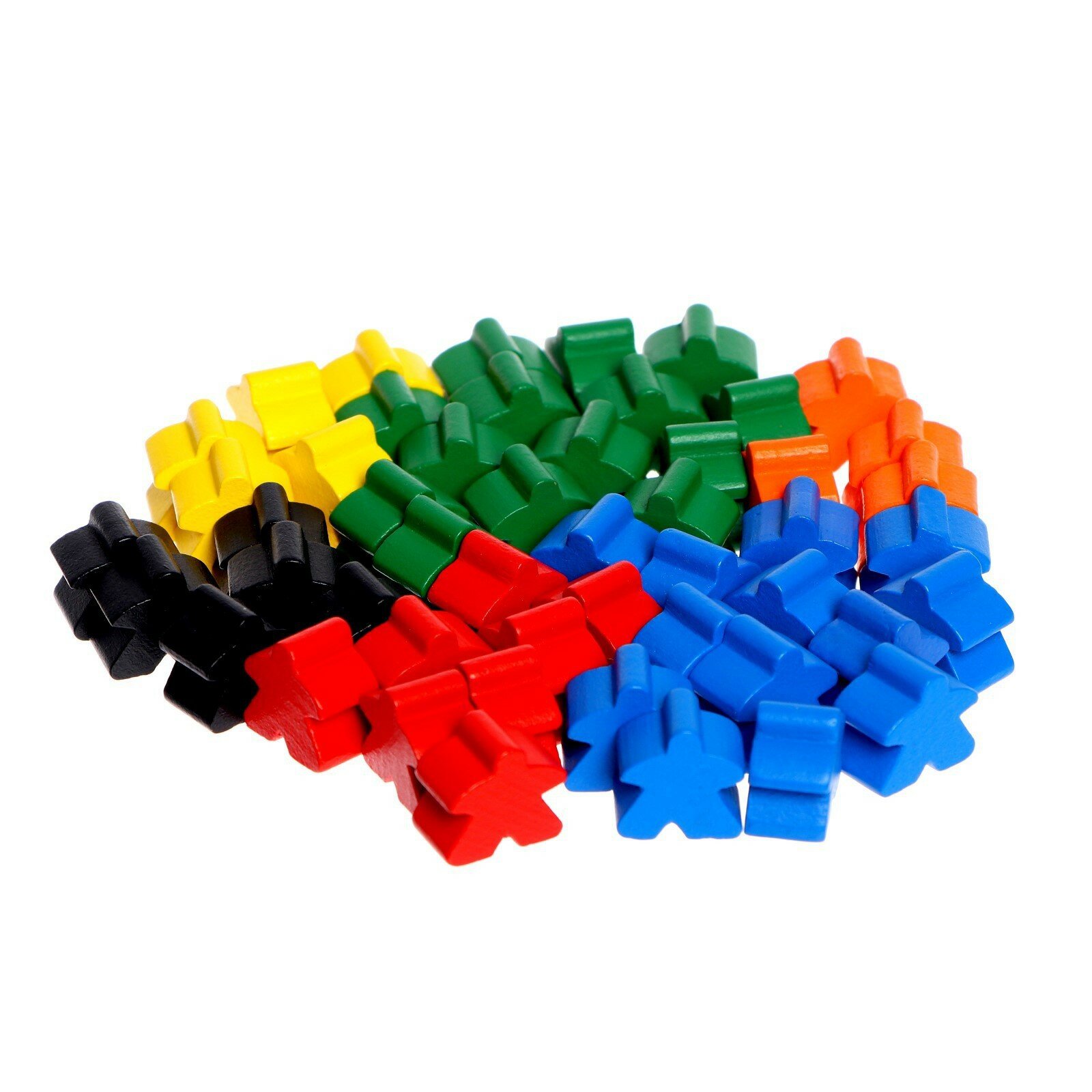 Набор фигурок для изучения счёта «Человечки» 50 шт, Микс