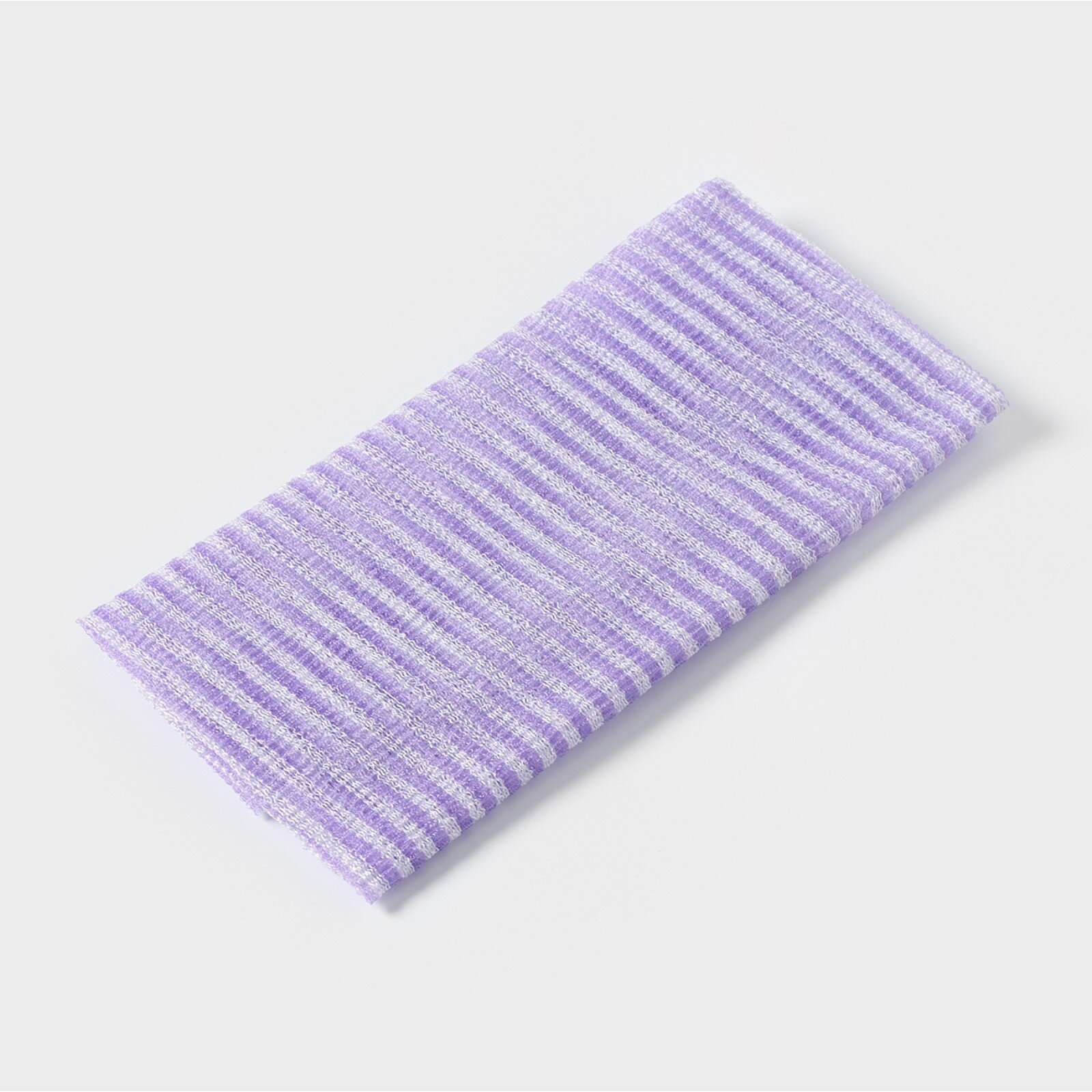 Мочалка для тела Доляна Японская в полоску 90см, цвет микс