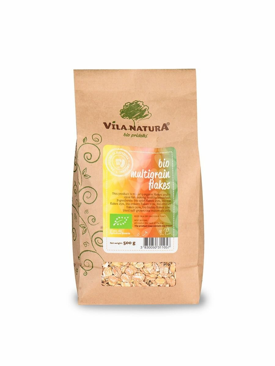 Хлопья пшеничные Vila Natura