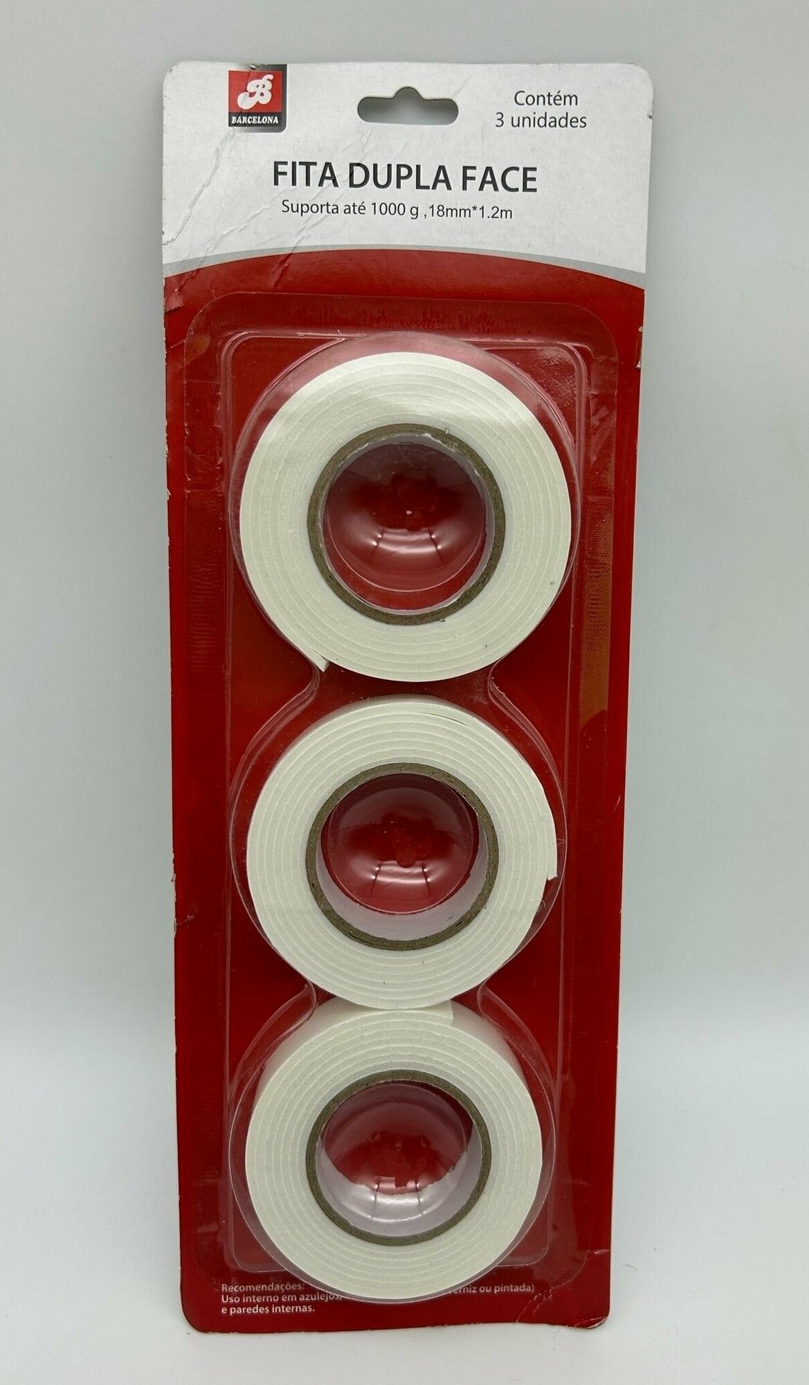 Двусторонняя клейкая лента, на вспененной основе