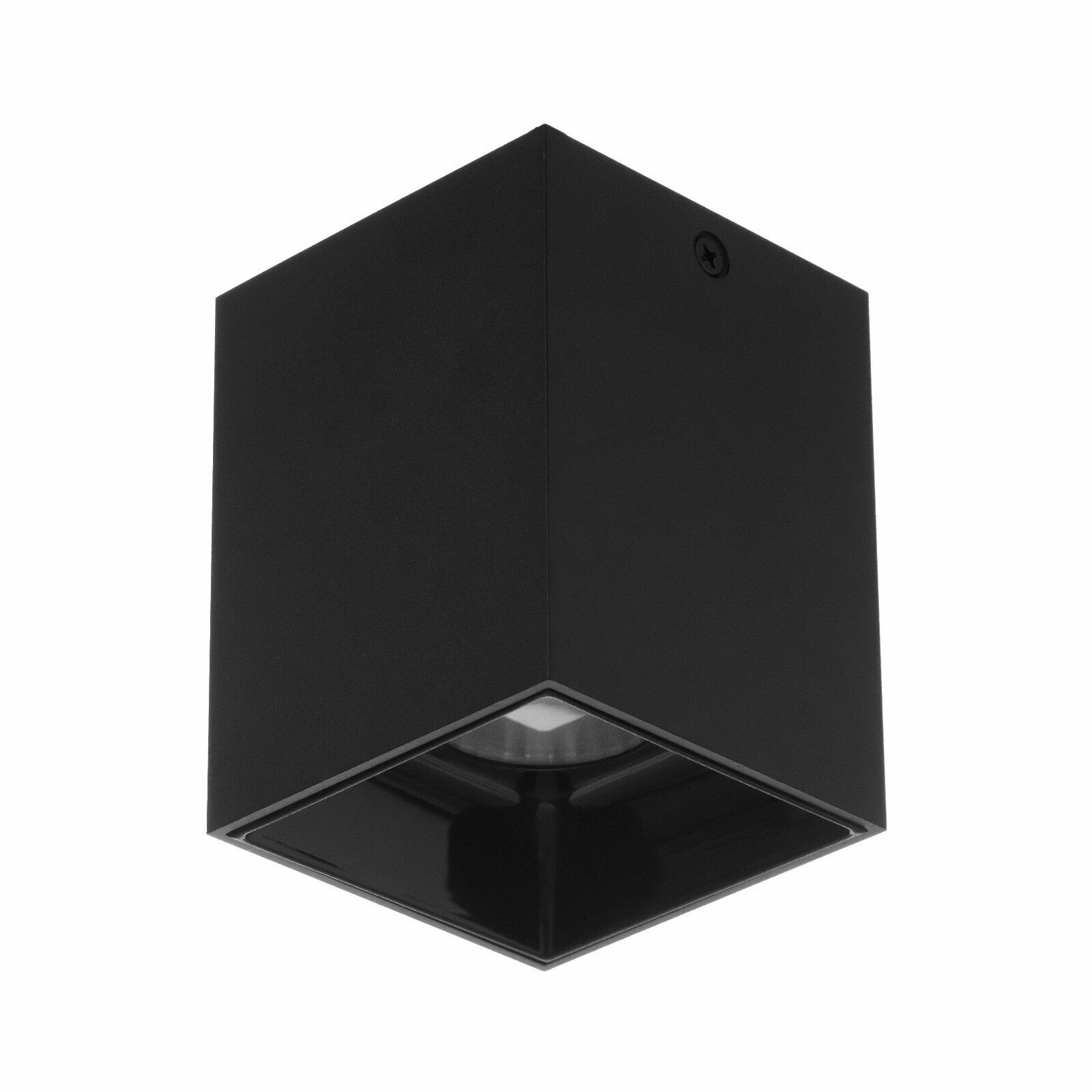 Светильник «Кубик»LED 4000К 10 Вт DIM220 черный 7.5×7.5×9.5 см