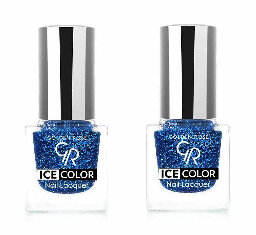 Golden Rose Лак для ногтей Ice Color Nail Lacquer, тон 225, 2 шт