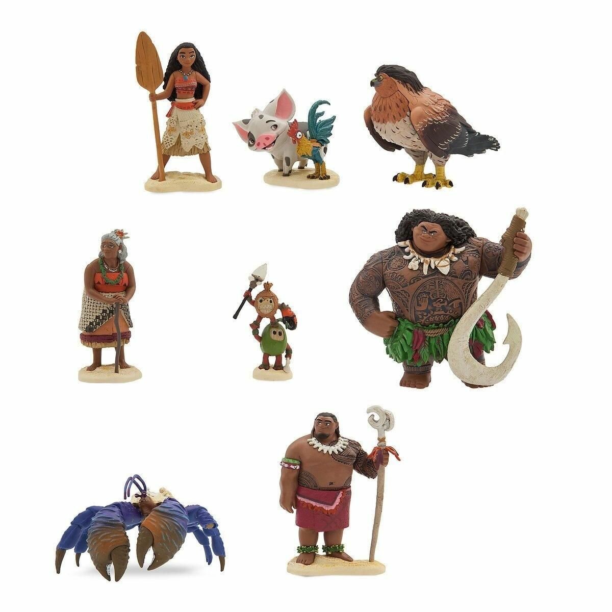 Набор фигурок Моана 8шт