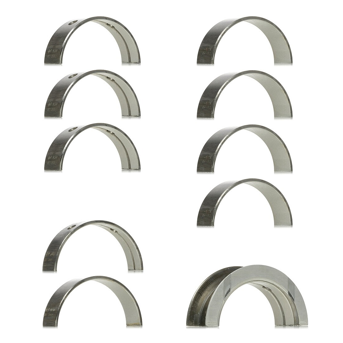 Вкладыш коренной для автомобиля, GLYCO H1018/5 0.50MM (1 шт.)