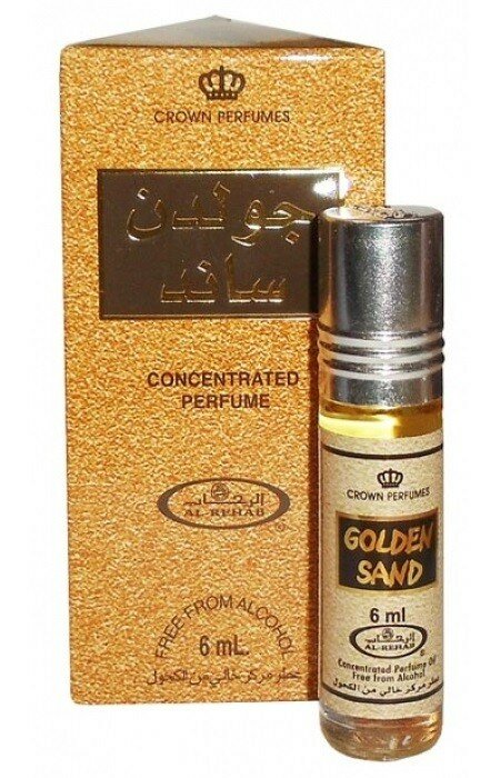 Al-Rehab Concentrated Perfume GOLDEN SAND (Масляные арабские духи золотой песок Аль-Рехаб), 6 мл.